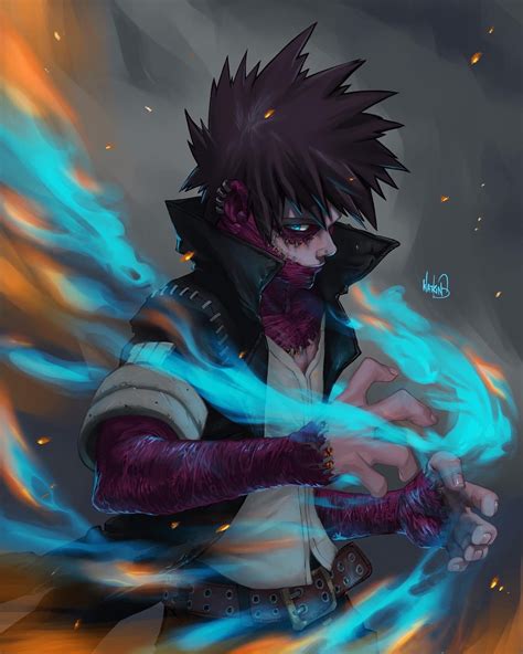 Artstation Dabi Mha Fanart