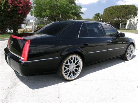 2008 Cadillac Dts Black Cadillac Cadillac Donk Cars