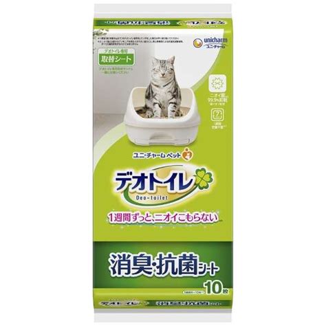 デオトイレ 消臭・抗菌シート 10枚 ユニチャーム｜unicharm 通販 ビックカメラcom