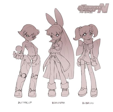 Pin By Oni Mochi On Character Ref Character Design Powerpuff Girls