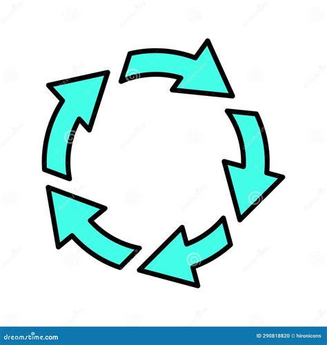 Cycle Deming Pdca Icon Stock Illustration Illustration Of Perfect