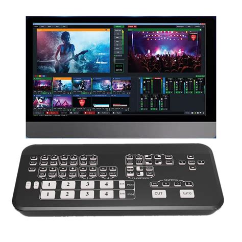 Broadcast Video Streaming Switcher Video Vmix And Obs Switcher Streaming Video Switcher For Live