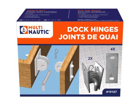 Floating Dock Hinges Kit Multinautic