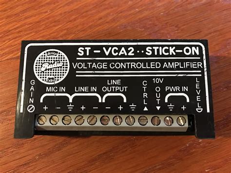 RDL Radio Design Labs ST VCA2 Voltage Controlled Amplifier Reverb