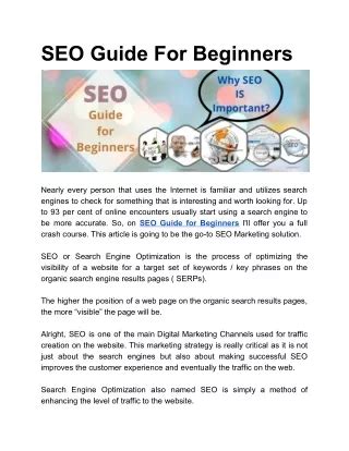 PPT Best SEO Tips For Beginners PowerPoint Presentation Free Download ID 12121405