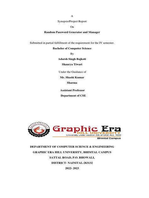 Mini Project Ramdom Password Gernator Pdf Computing Software Engineering