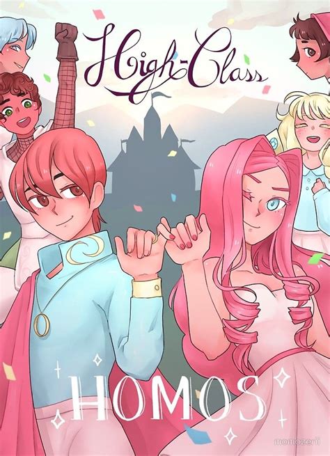 High Class Homos Poster By Momozerii Redbubble High Class Webtoon