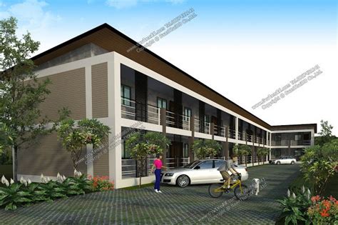 An Artists Rendering Of The Exterior Of A Building With Cars Parked In