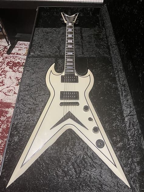 Dean Usa Split Tail White Zakk Wylde War Hammer Style Reverb