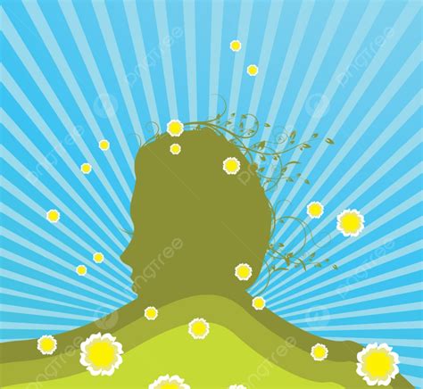 Abstract Background Beautiful Blob Border Woman Concept Beautiful