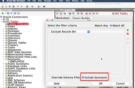 Why Cant I See My Tables In Oracle Sql Developer