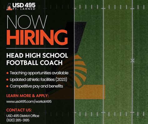 Ft We Are Now Accepting Applications For A Head High School Football