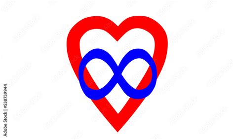 Polyamorous Flag Pride Vector Illustration Lgbtq Member Symbol Present People Who Are In A