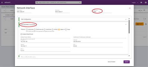 To Configure Static Ip On Wan Interface After Connecting On Cloud Support