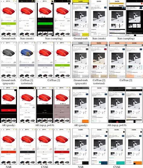 Generative Colorization Of Structured Mobile Web Pages
