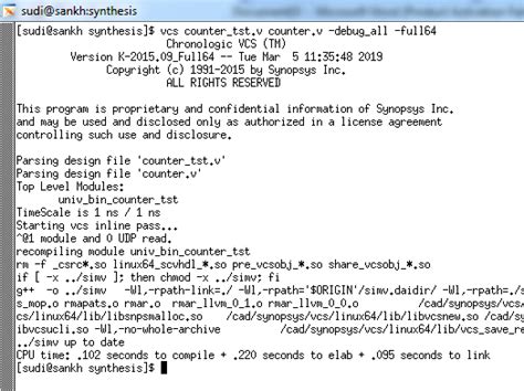 Synopsys Simulation And Synthesis Digital System Design