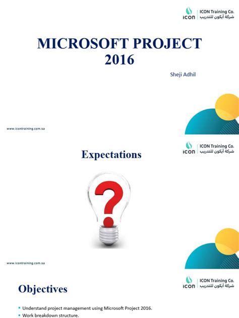Microsoft Project 2016 Pdf Project Management Software