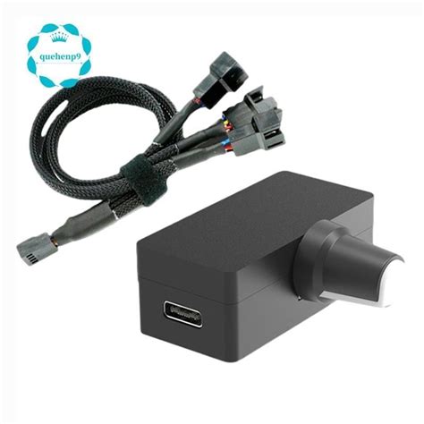 ♞pwm調速器4pin Pwm風扇調速器 Pwm調速器 Usb Type C電源 Diy水冷冷卻器選項 使用方便做工精細 蝦皮購物