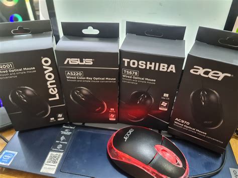 Mouse Kabel Branded Merek Lampu Menyala Lazada Indonesia