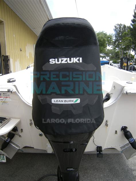 Df Suzuki Vented Splash Cover C Blk Precision Marine