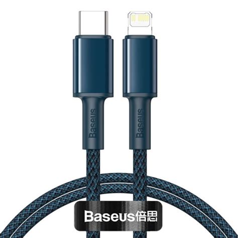 Кабель Usb Type C Apple Lightning Baseus High Density Braided Apple Lightning Usb Type C Usb 2