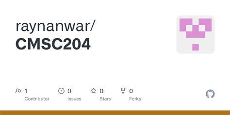 github raynanwar cmsc204