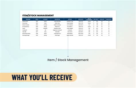 Grocery Inventory Template In Excel Google Sheets Download Template Net