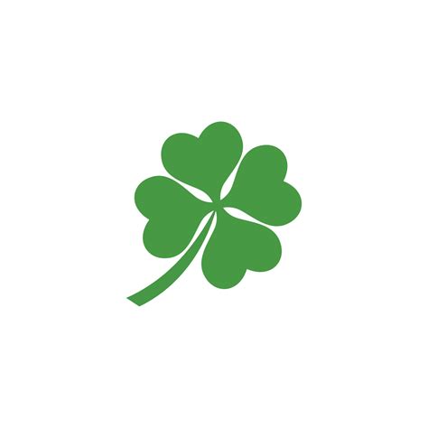 Green Clover Leaf Logo Template 19784918 Vector Art At Vecteezy