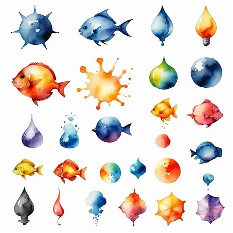 Genius Vector Set White Background Isolated A High Quality Premium Ai