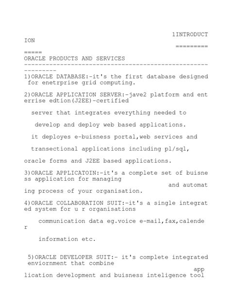 Dba Pdf Oracle Database Database Index