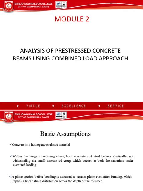 Module 2 Analysis Of Prestressed Concrete Beams Using Combined Load