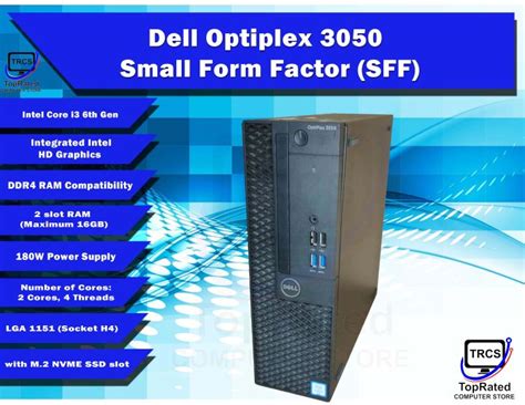 Desktop Computer Core I3 6th Gen Dell Optiplex 3050 Dell Optiplex 3046 Small Form Factor Sff
