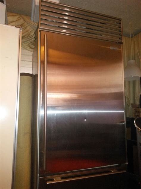Sub Zero Stainless Steel Refrigerator Model 650 For Sale In Savannah