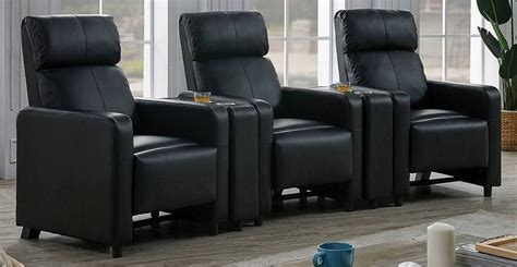 Coaster® Toohey 5 Piece Black Home Theater Seating Set Jarons