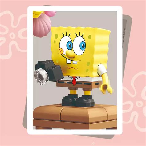 Spongebob Squarepants Sweet Flash Sembo 612216 Movies And Games With 498 Pieces Moc Brick Land