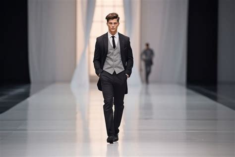 Model Man Fashion Tuxedo Runway Premium Photo Rawpixel