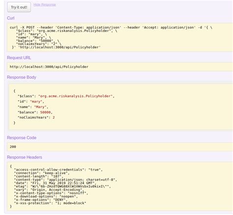 build an insurance application with hyperledger composer and react js