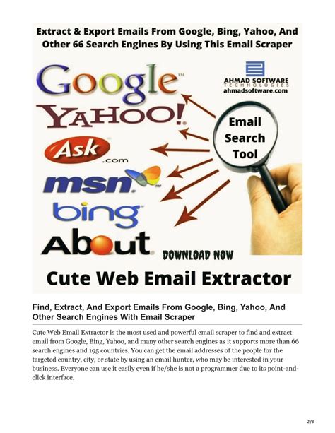 PPT How Can I Extract Emails From Google Bing Yahoo And Other Search Engines PowerPoint