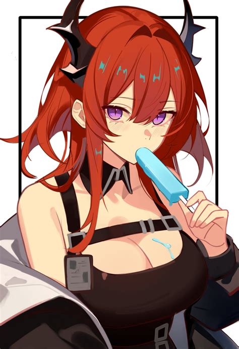 Surtr Arknights Drawn By Dzyyeee Danbooru