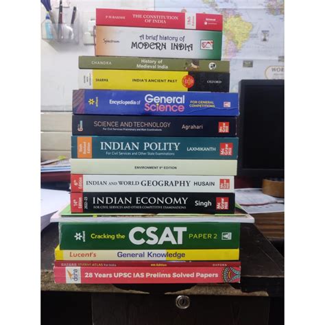Upsc Prelims Complete Books For 2025 26 English Medium