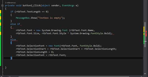 Fonts C Richtextbox Change Selected To Bold Or None Selected To Bold Stack Overflow