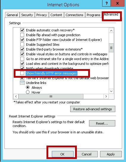 Tarayıcıda IIS Web Site Hata Mesajları Detaylı Nas Makdos Blog