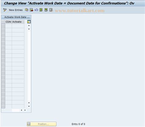 Rtohc03 Sap Tcode Activate Work Date Document Date