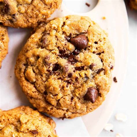 Easy Oatmeal Chocolate Chip Cookies Recipe Savory Nothings