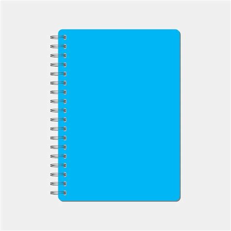 Premium Vector Spiral Notepad Notebook Icon Isolated Vector Illustration
