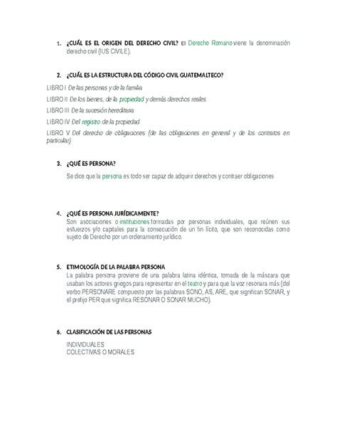 CuÁl Es El Origen Del Derecho Civil Mas Nuevo 1 ¿cuÁl Es El Origen