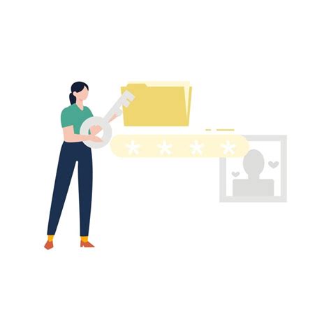 Premium Vector The Folder Is Password Protected