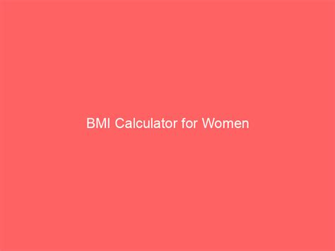 Bmi Calculator