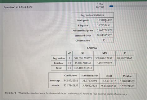 Solved Save And Exit Certify Lesson 54 Fitting A Linear Time