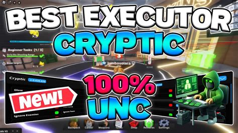 100 Unc Best Roblox Executor Cryptic Youtube